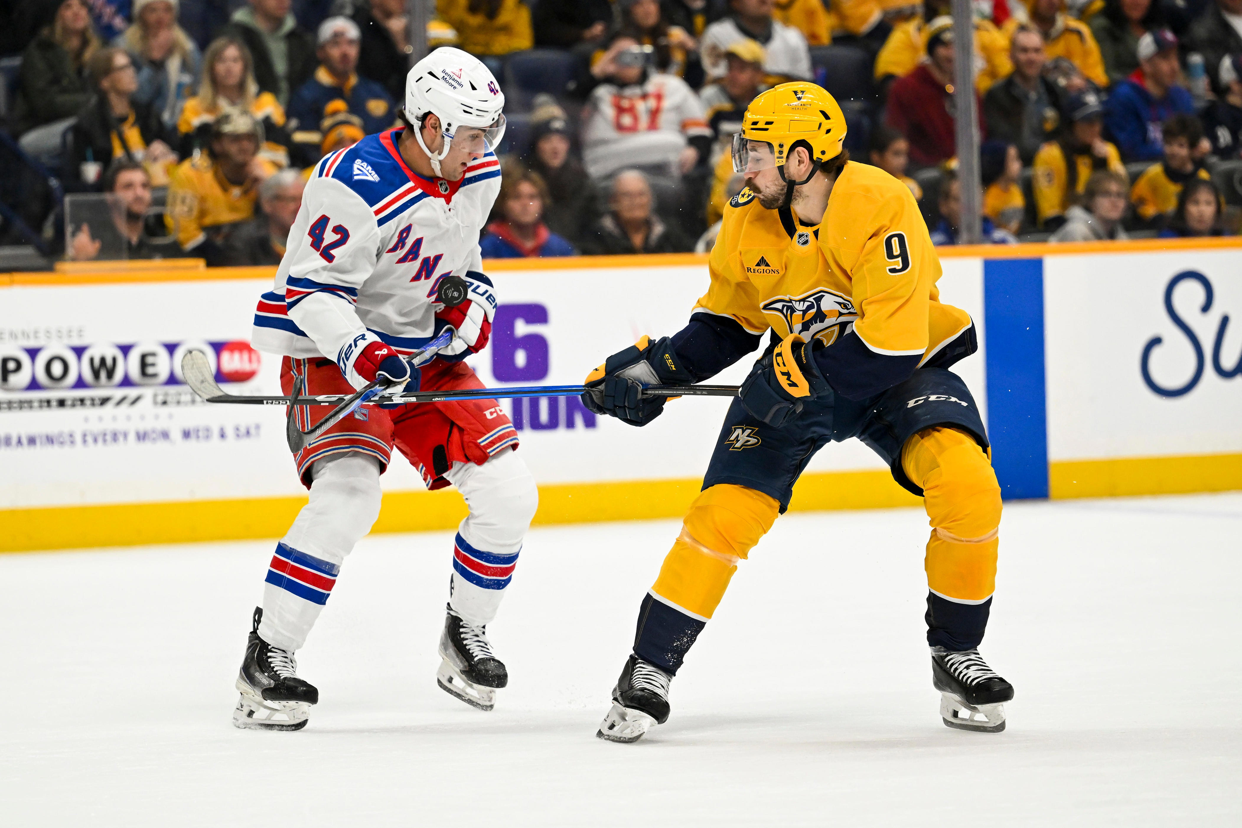 Nashville Predators lead New York Rangers 1-0 in 2nd, live updates ...