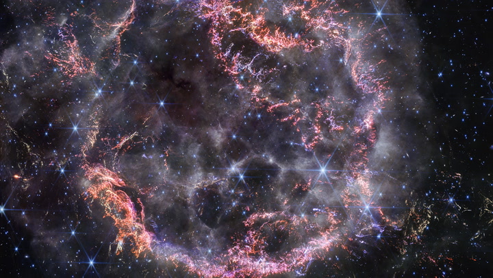 James Webb Space Telescope: 4K mind-boggling view of exploded star