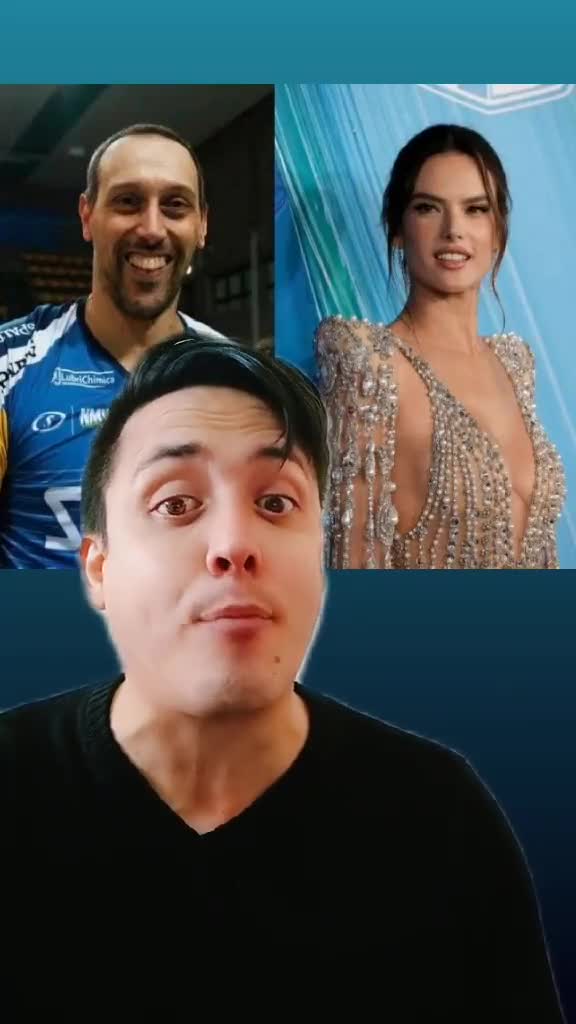 El jugador de voleibol que creyó que era novio de Alessandra Ambrosio ...