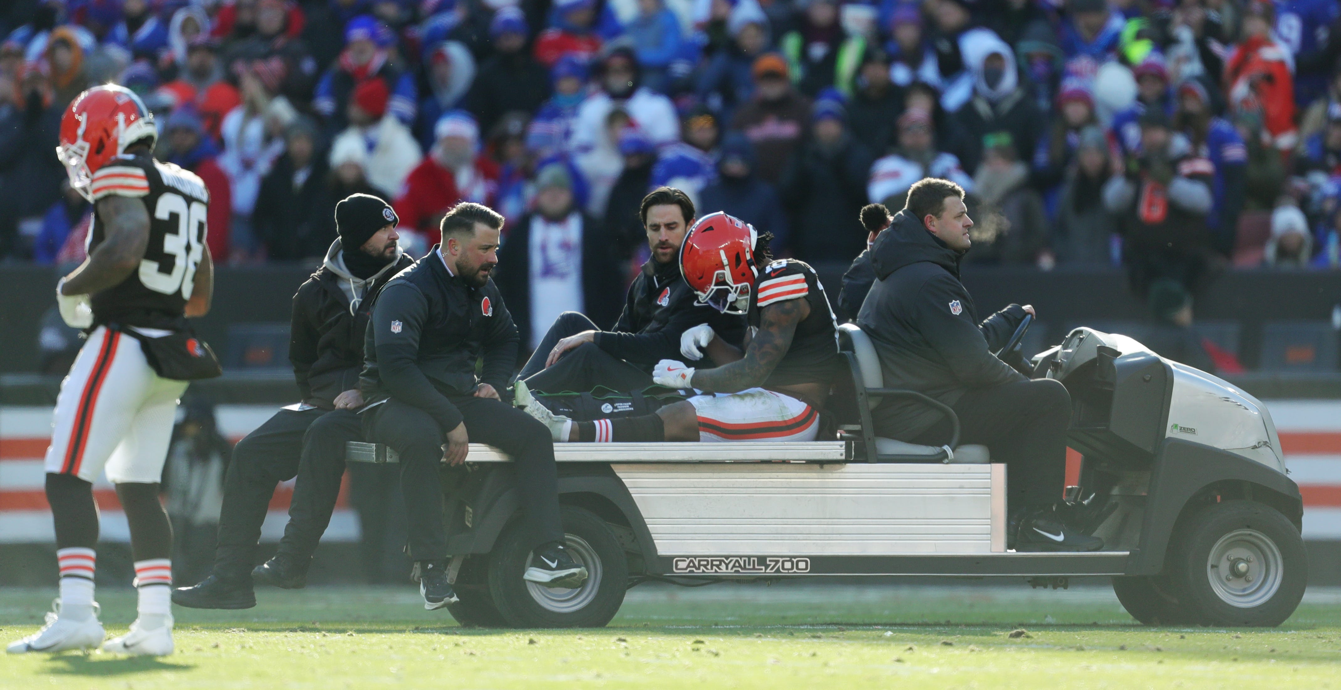 Browns view Quinshon Judkins' injury as 'devastating' ending to season