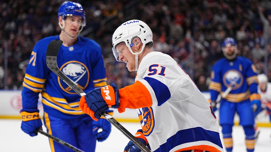 Emil Heineman was a shot machine for the NY Islanders versus Buffalo