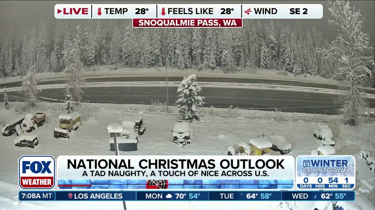 National Christmas outlook: A wide range of weather conditions expected ...