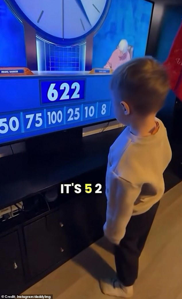 Four-year-old aces Countdown by solving puzzles in seconds - and now ...