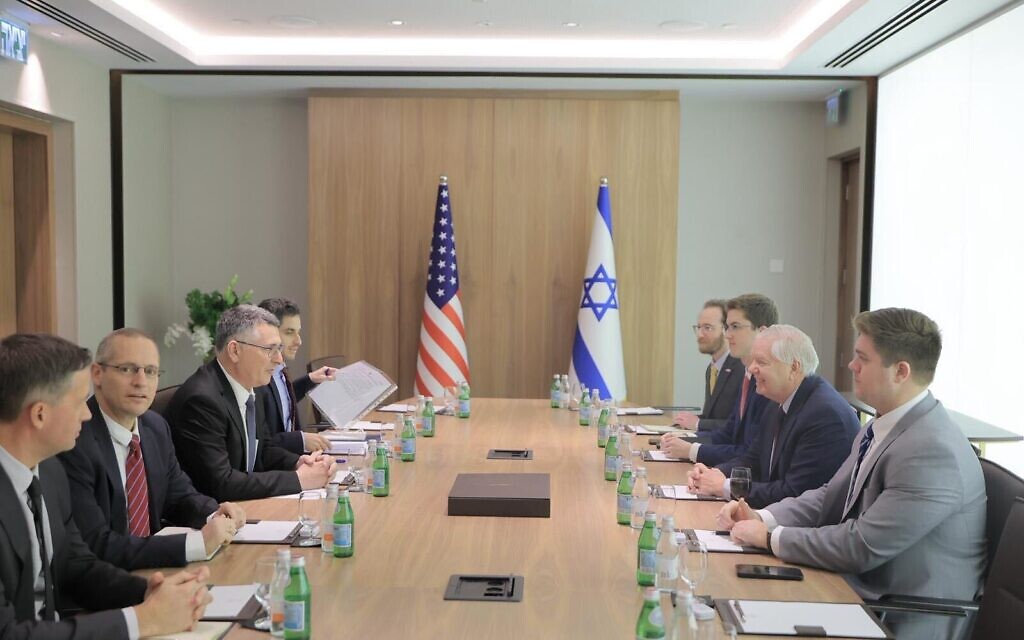 Sa’ar tells Lindsey Graham that ‘Hamas isn’t disarming’ and Israel ‘won ...