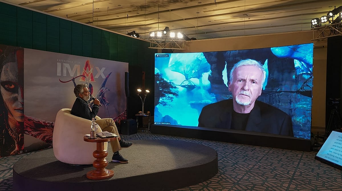 James Cameron to Rajamouli: 'Call me when you’re shooting something fun ...