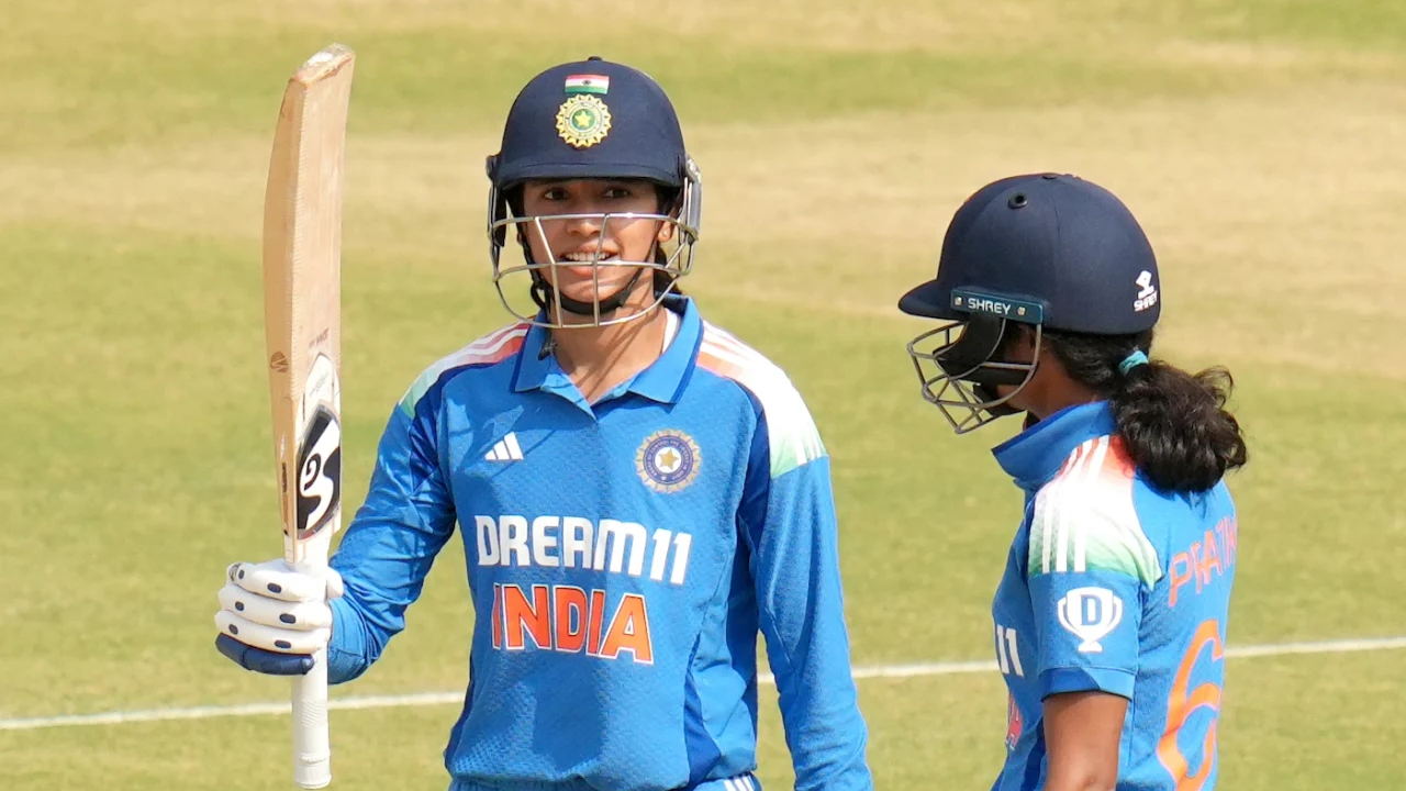 Smriti Mandhana creates history, becomes first-ever Indian batter to score