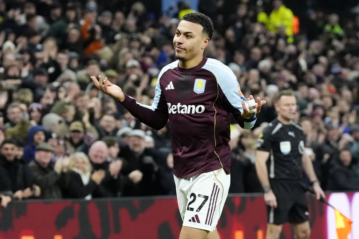 Morgan Rogers brace boosts Aston Villa to 10th straight win at Man Utd ...