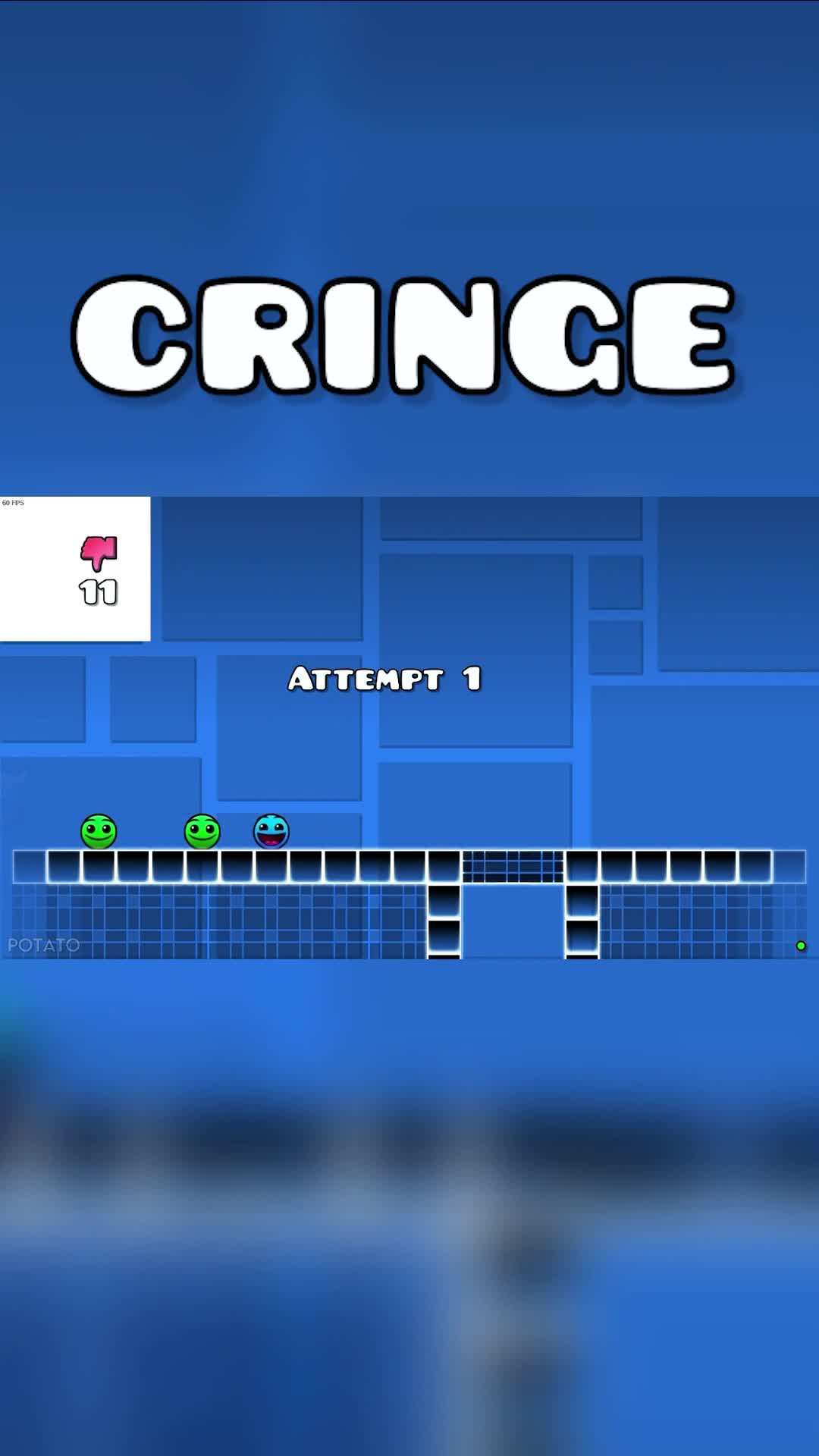 Geometry Dash ads #shorts #gd #deluxe12