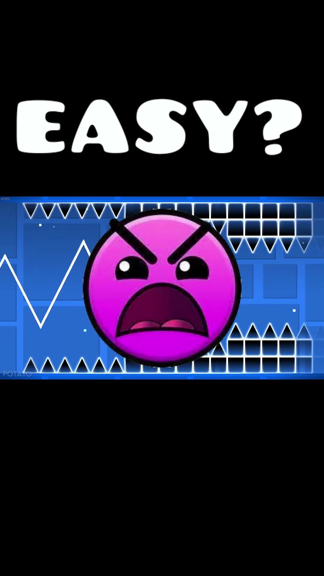 Wave challenge impossible? Geometry Dash #shorts #deluxe12