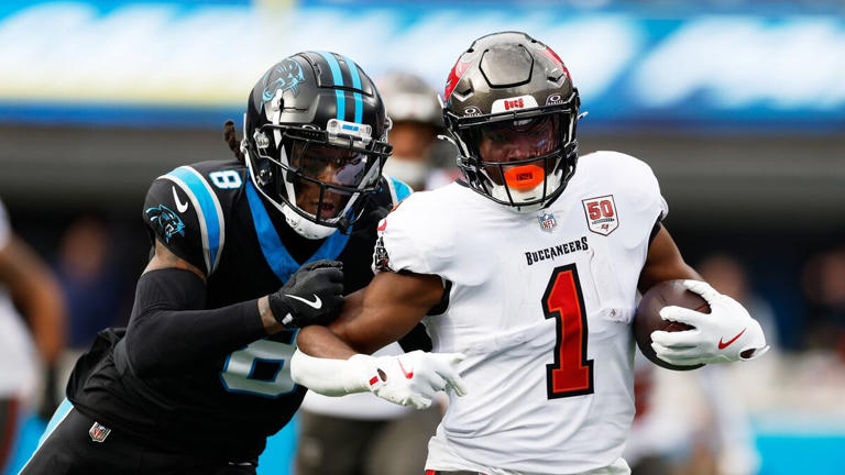 Images from Bucs’ NFC South showdown against Panthers in Charlotte, NC