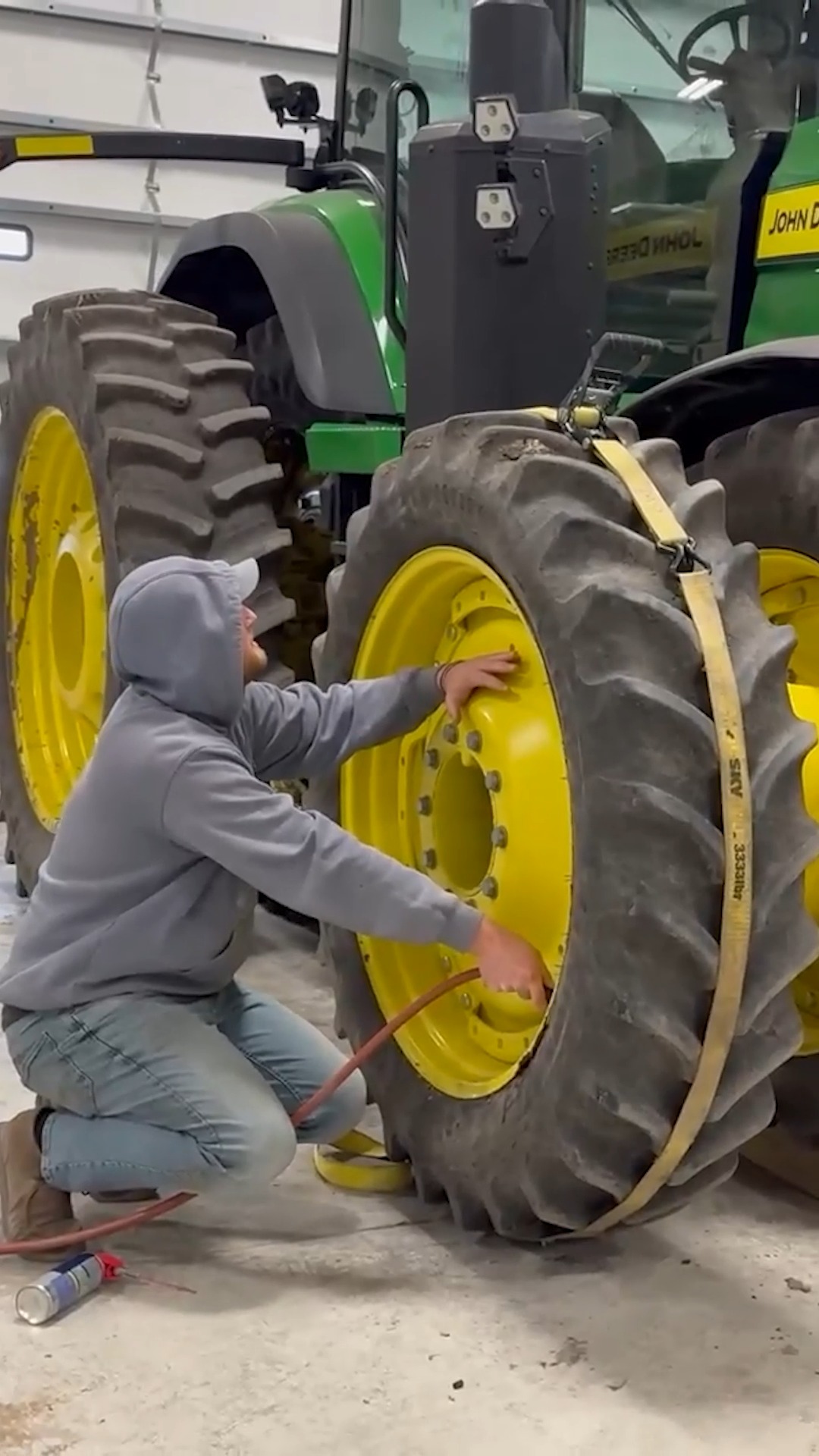 Tractor trouble on the farm