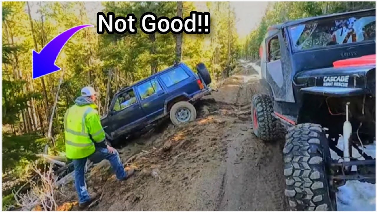 Stuck in snow? Watch this epic recovery!