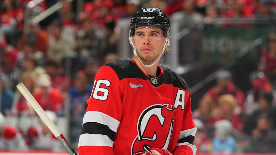 Jack Hughes is back! At New Jersey Devils practice