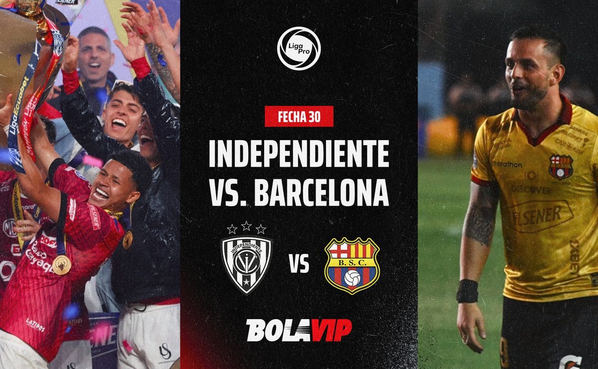 En vivo y gratis Independiente del Valle vs. Barcelona SC por la última ...