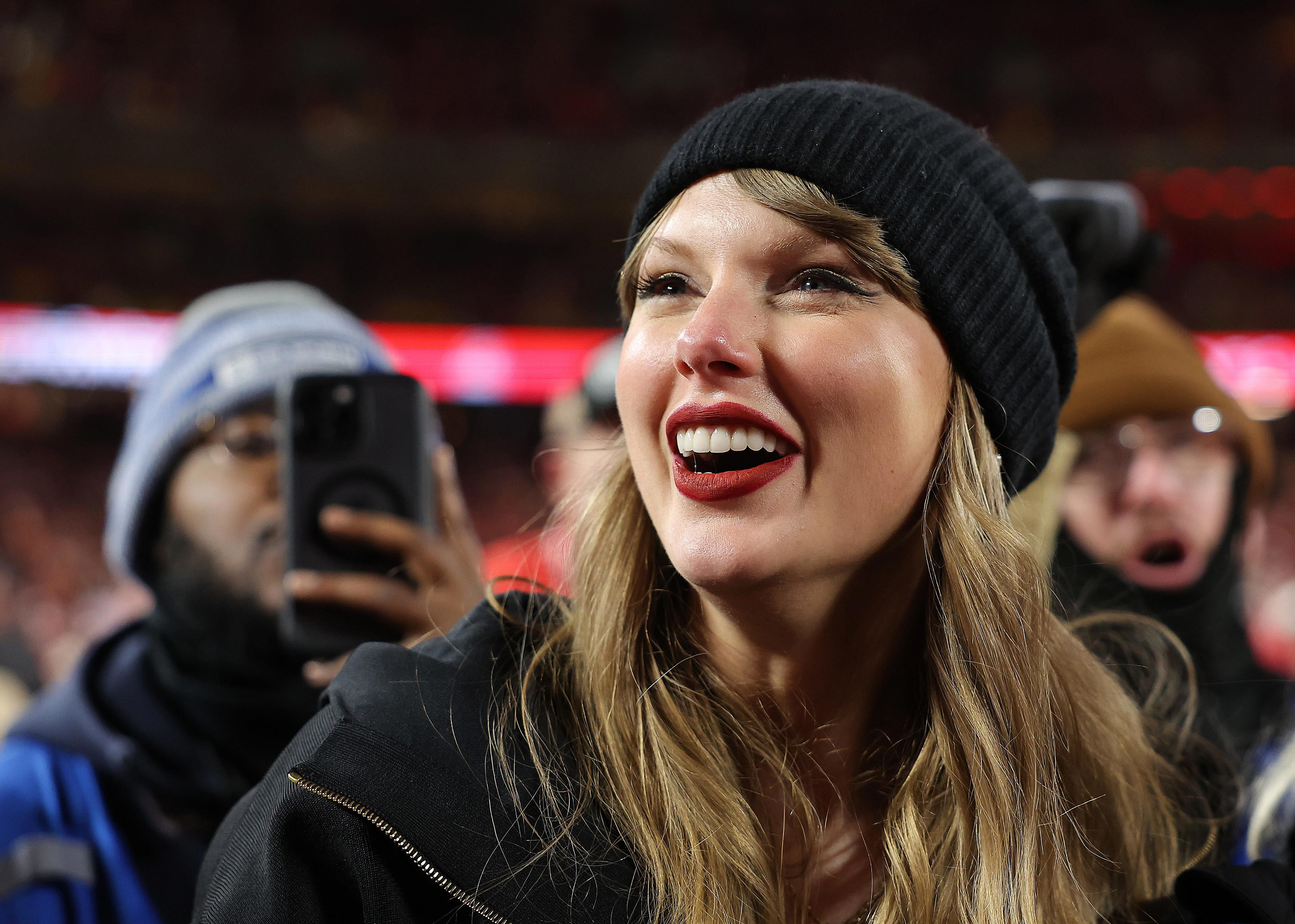 Was Taylor Swift at the Chiefs-Titans game in Week 16?