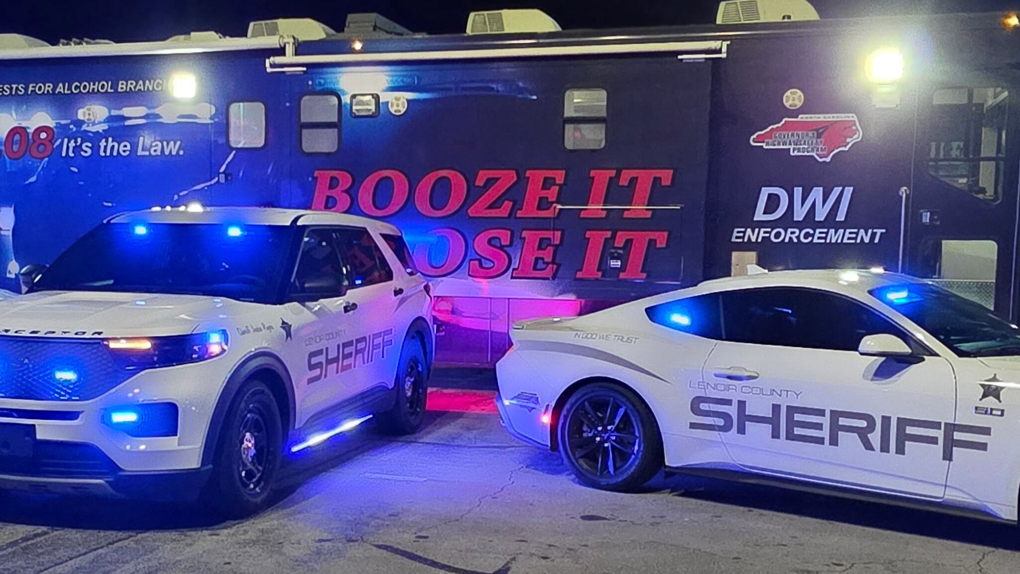 More than 100 charges issued in "Booze It and Lose It" weekend campaign