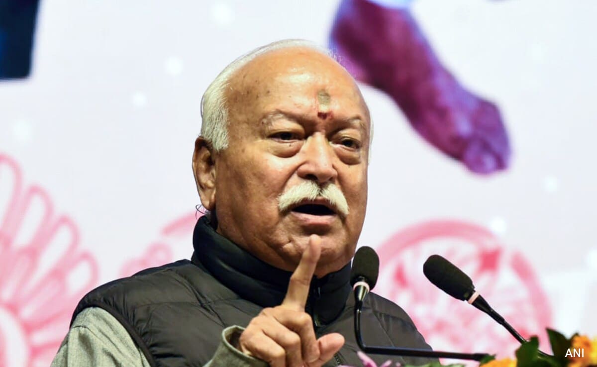 'No constitutional approval needed': RSS chief Mohan Bhagwat says India ...