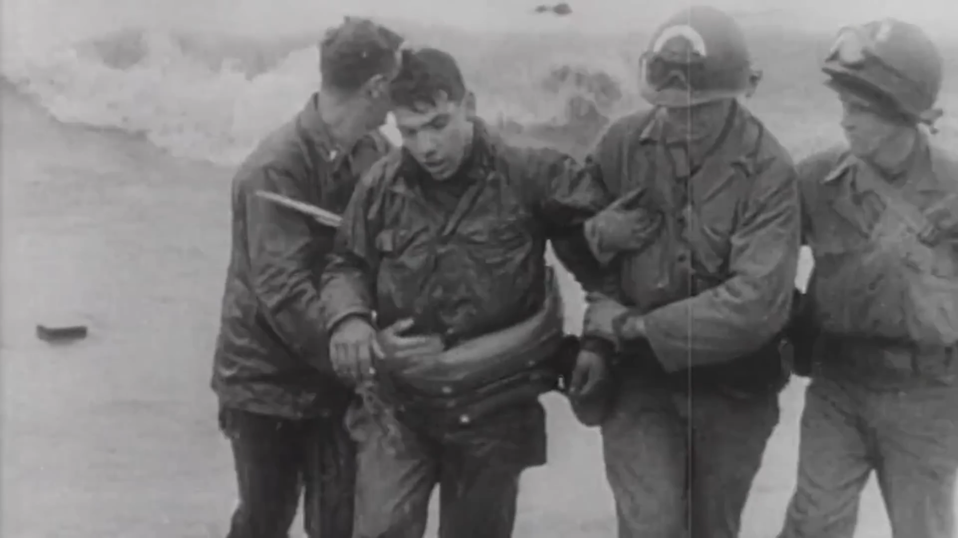 Omaha Beach was turning into a mass grave on D-Day morning