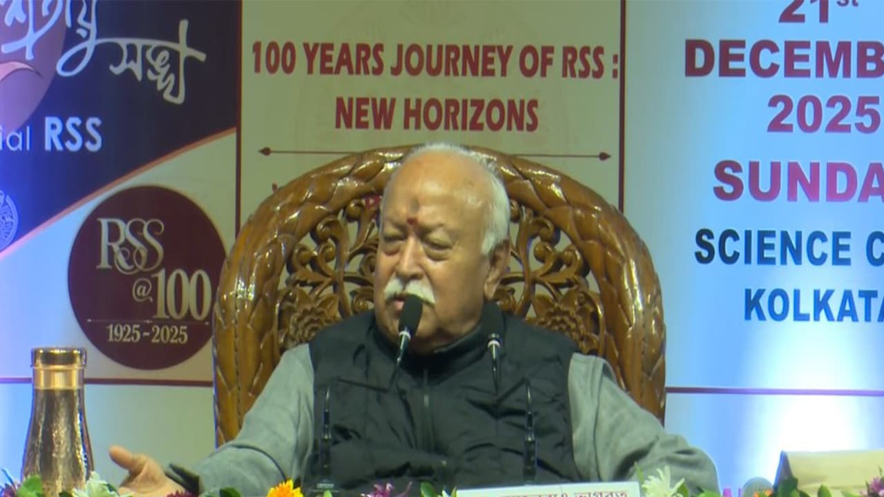 RSS chief Bhagwat slams live-in relationships, promotes family unit