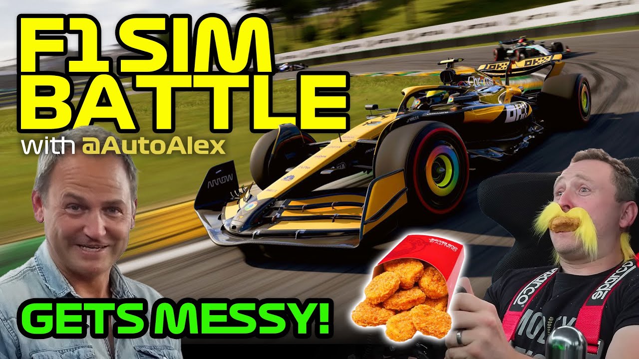 I challenged autoalexcars to an F1 duel!🏎️