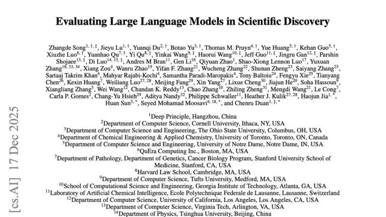 AI and LLMs still suck at scientific discovery, new study reveals ...
