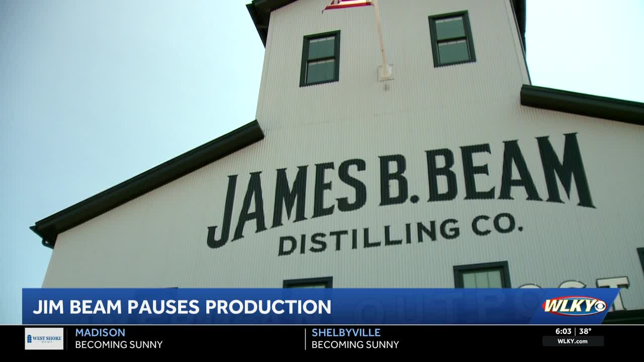 Jim Beam to halt distillation at Clermont facility