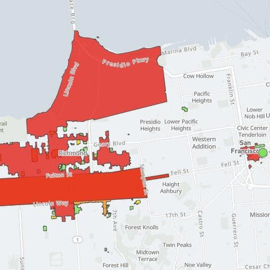 Power restored after massive San Francisco outage leaves 130,000 PG&E ...