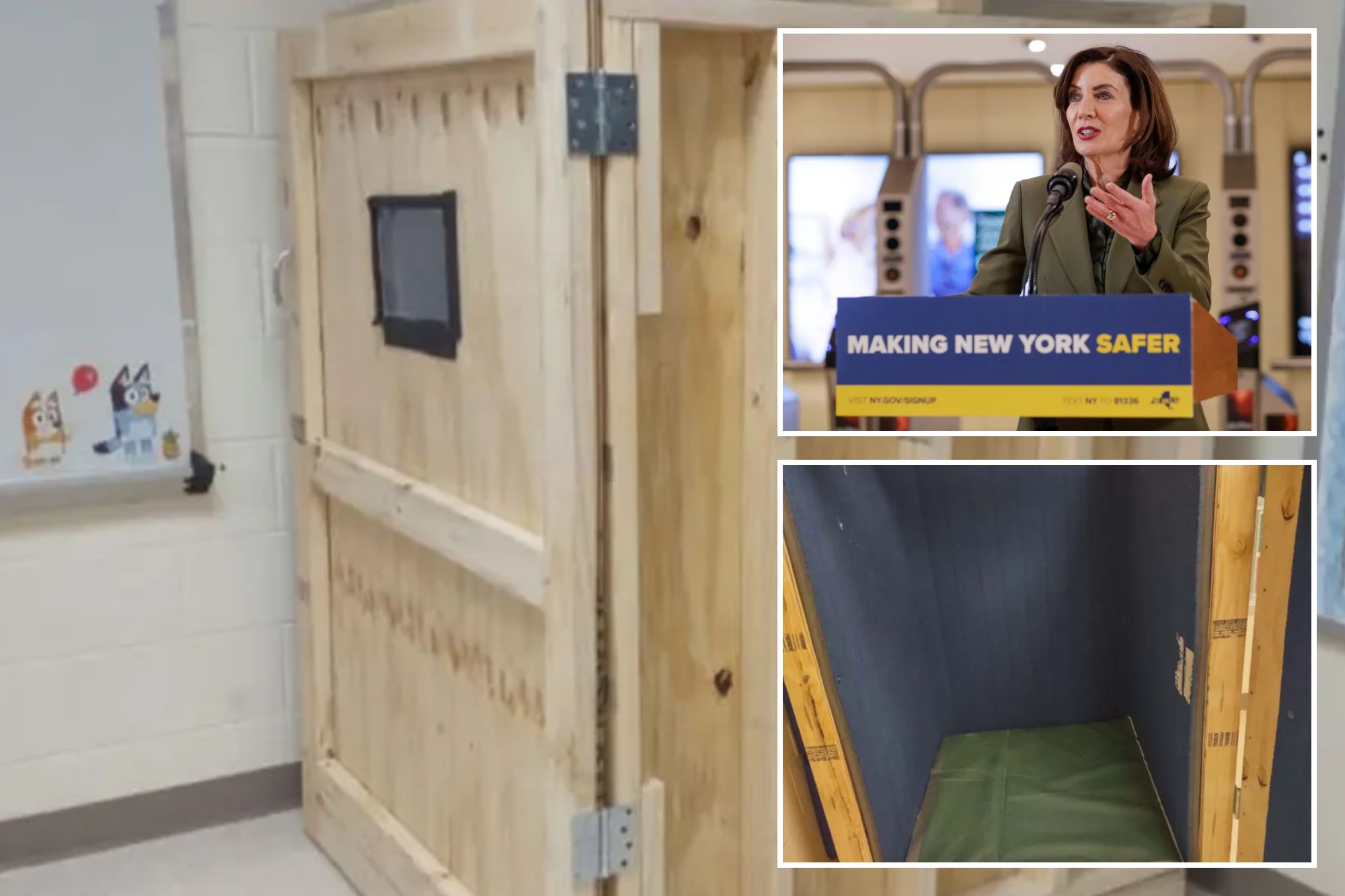 Twisted 'time-out' box in NY classroom for 'special needs students ...