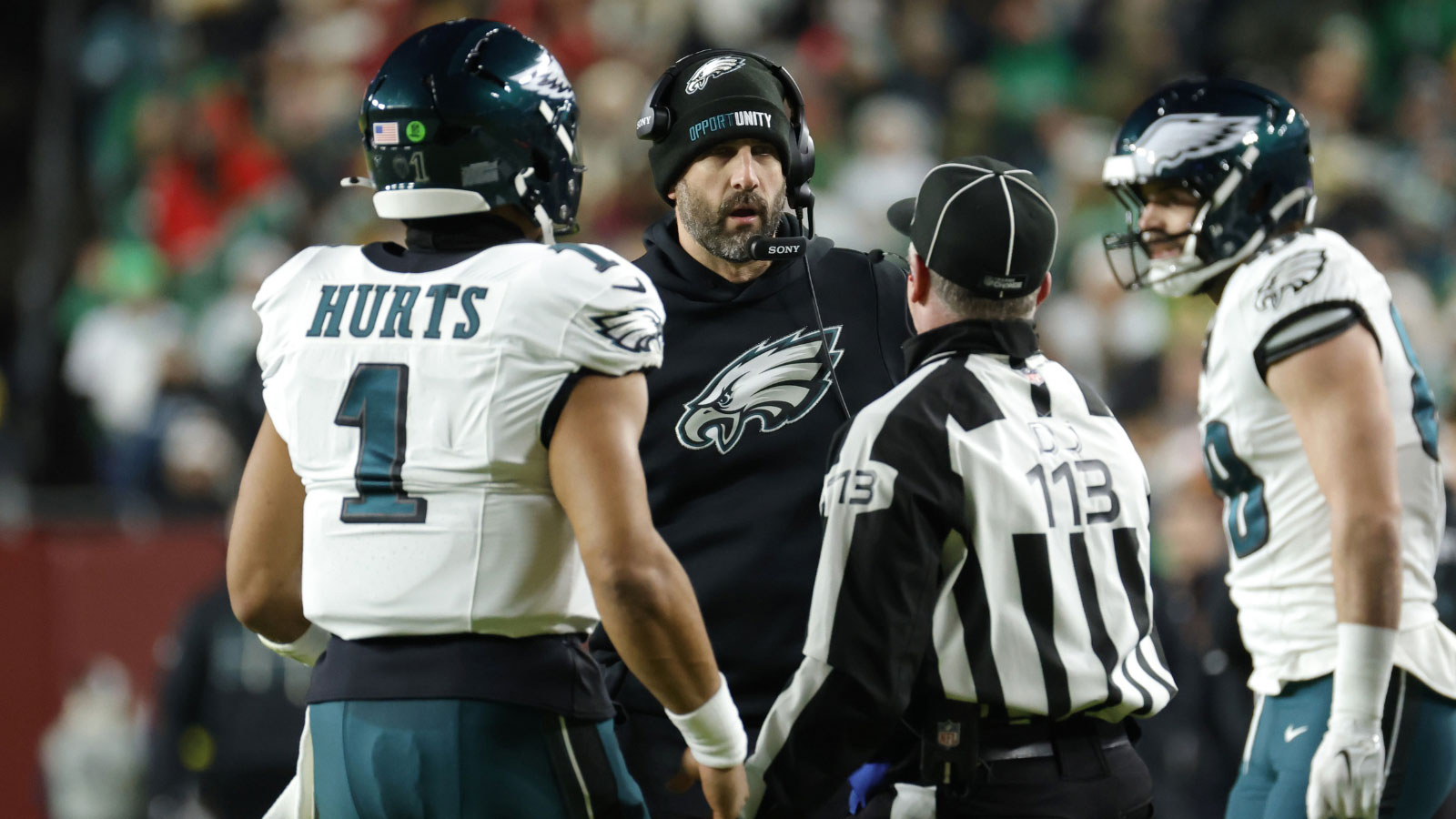 Eagles’ Nick Sirianni, Jalen Hurts react to ending 20-plus-year NFC ...
