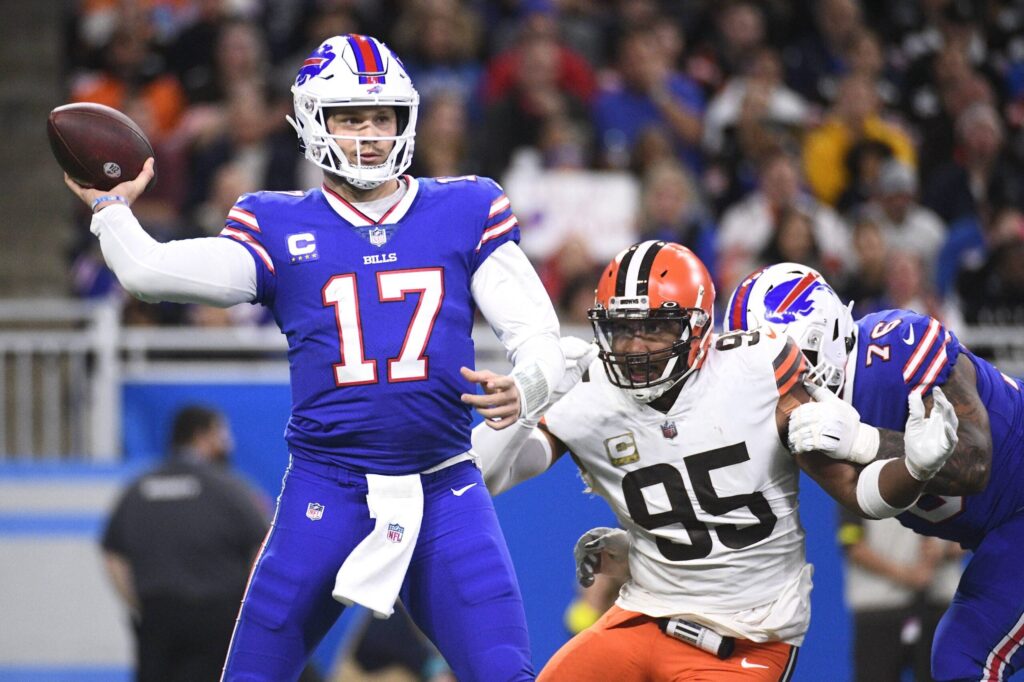 Josh Allen Grateful for Teammates After Neutralising Myles Garrett Threat