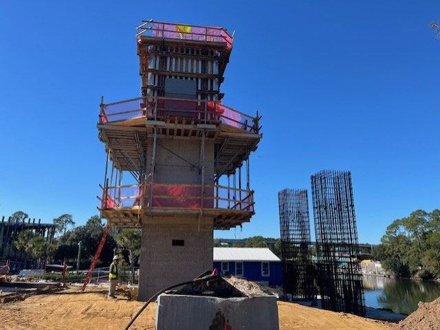 What is the latest on the Gulf Shores Pedestrian Bridge?