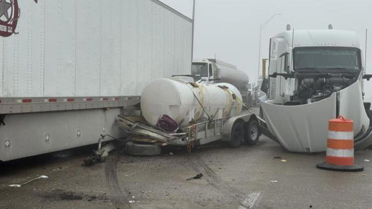 Interstate 10 West near Trinity River Bridge reopens following multiple ...
