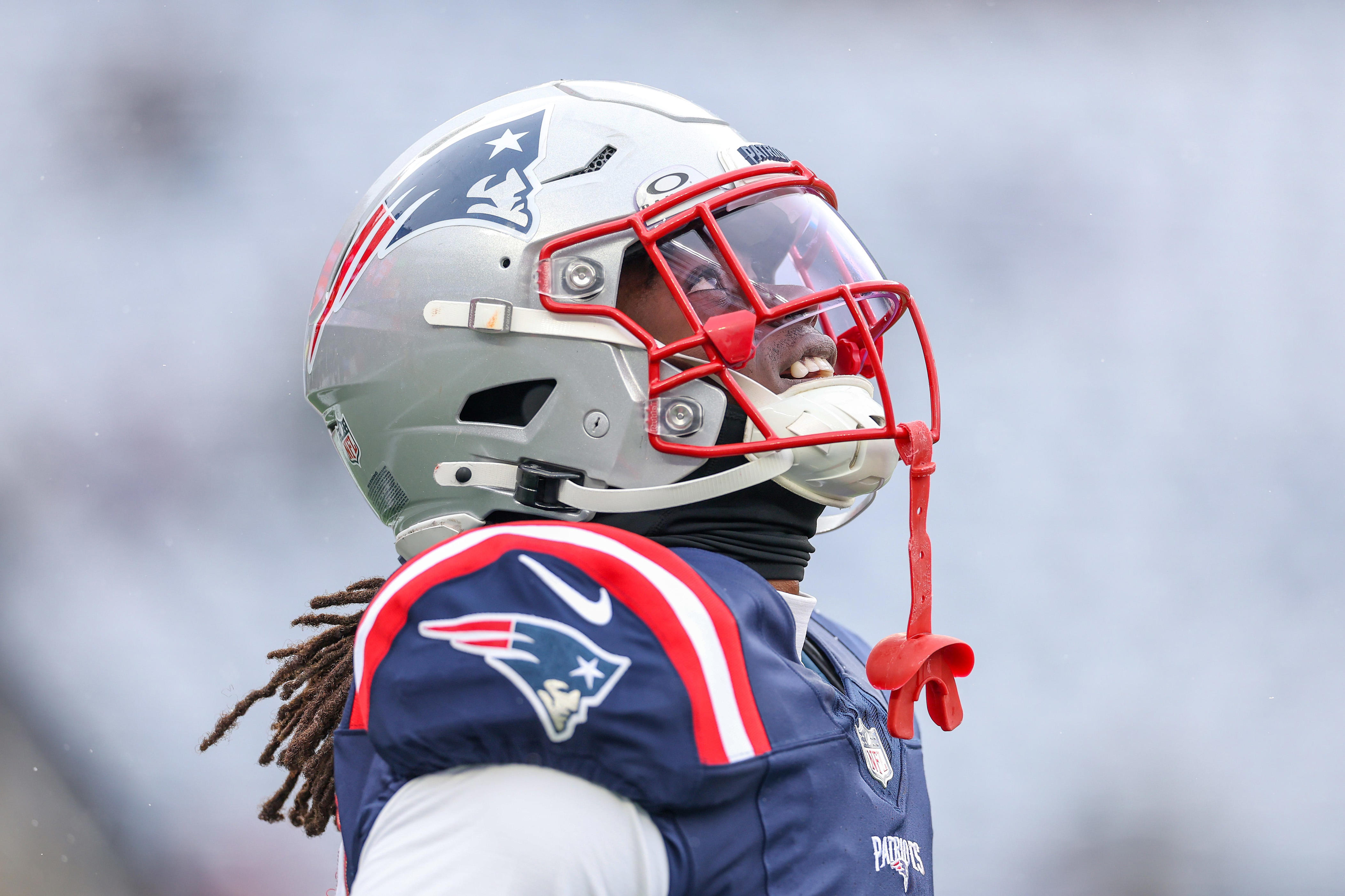 Rhamondre Stevenson gets hit with hefty fine for Bills game scuffle