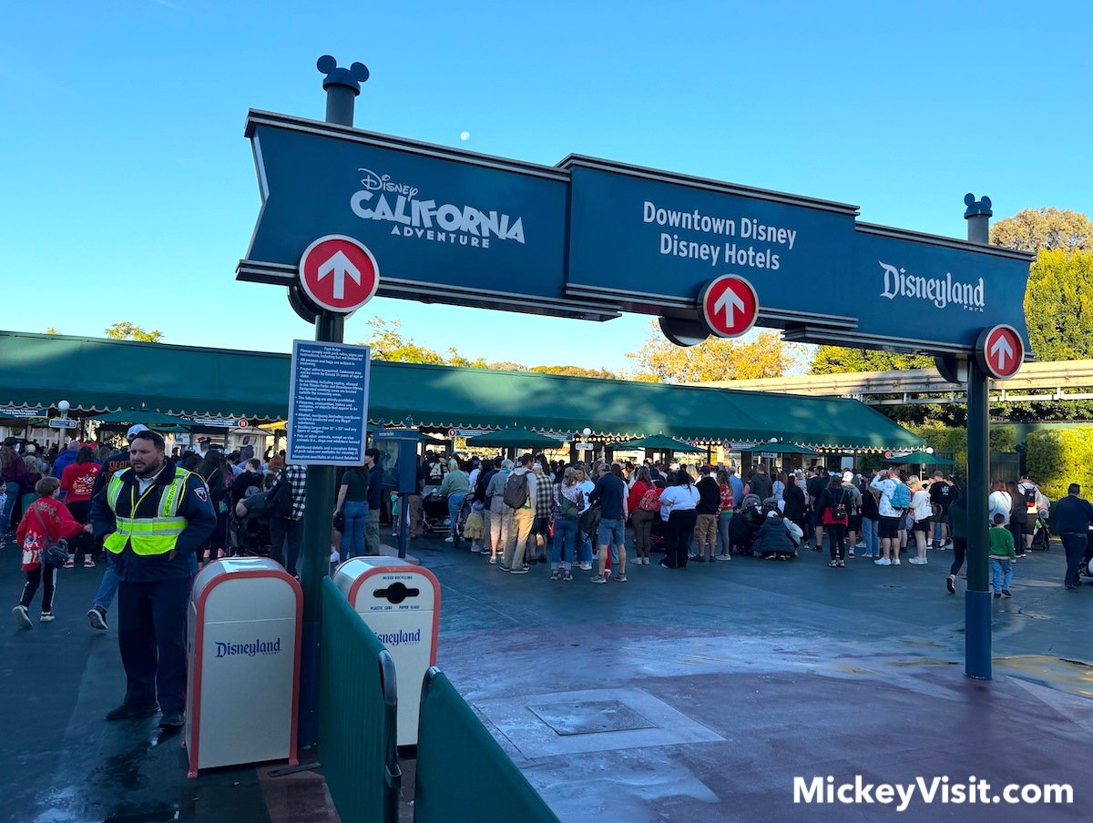 Disneyland testing new change to security screening process