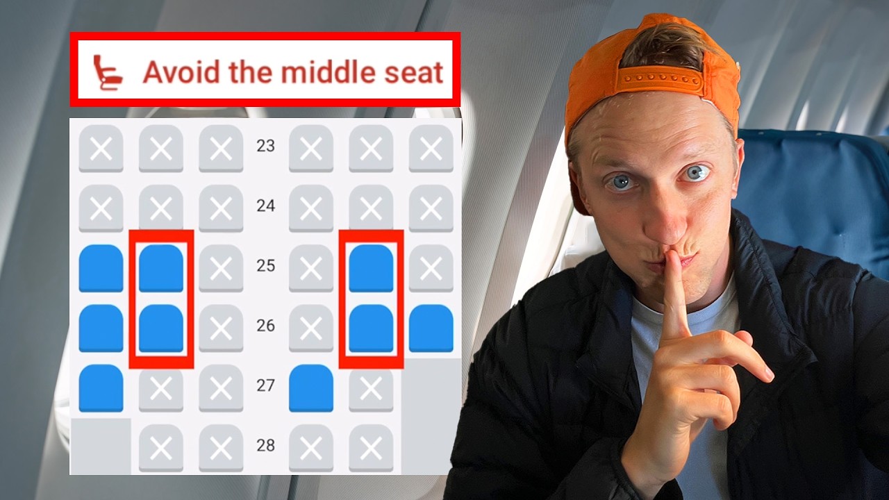 Travel hack: Get the best airplane seat!