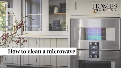 How to keep your microwave clean and odour free