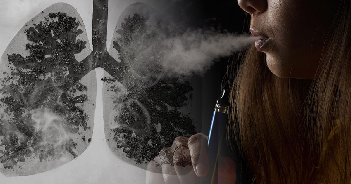 Recently released 2025 vaping study ties vaping with rare form of long ...