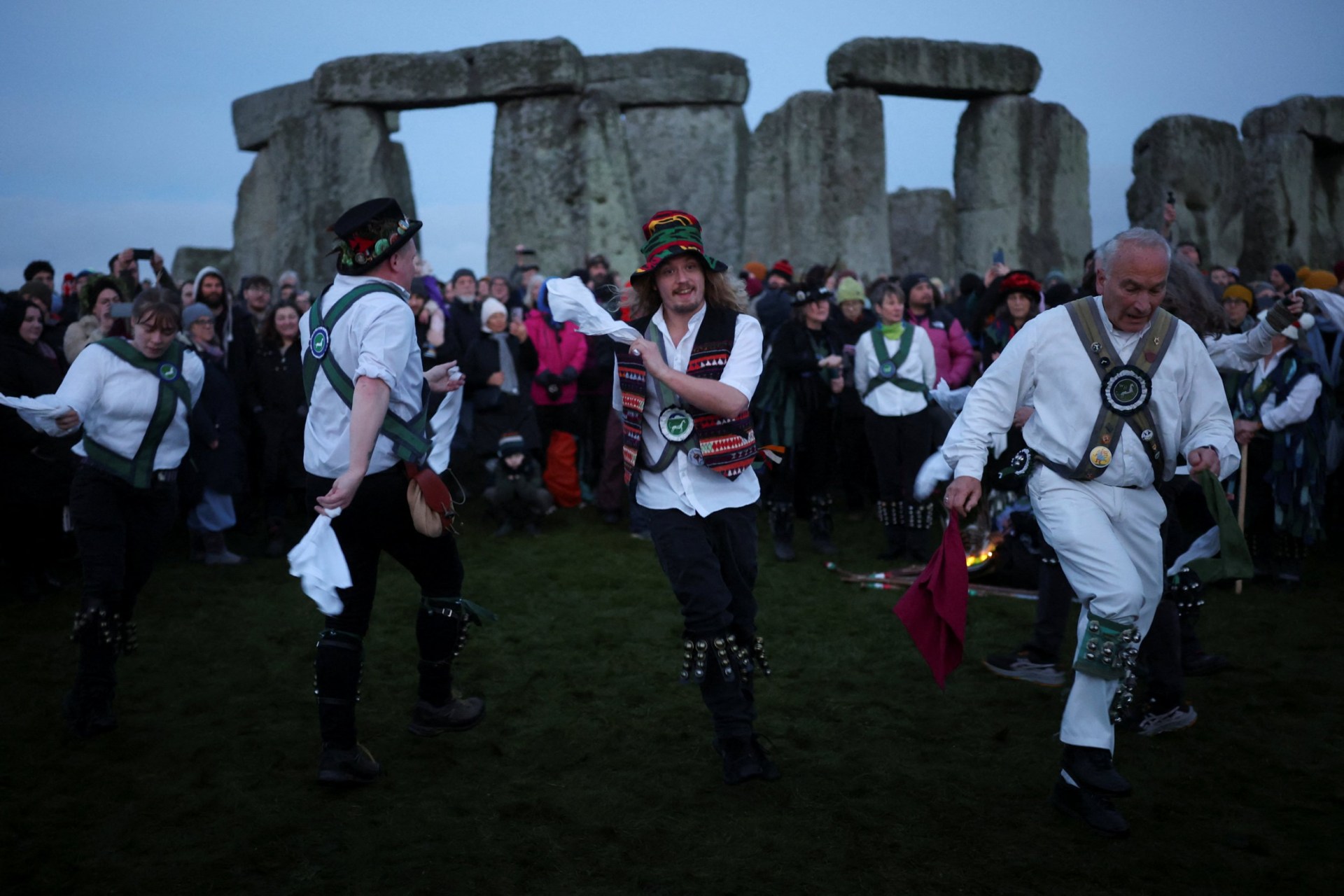 Druids and witches dance away the dark