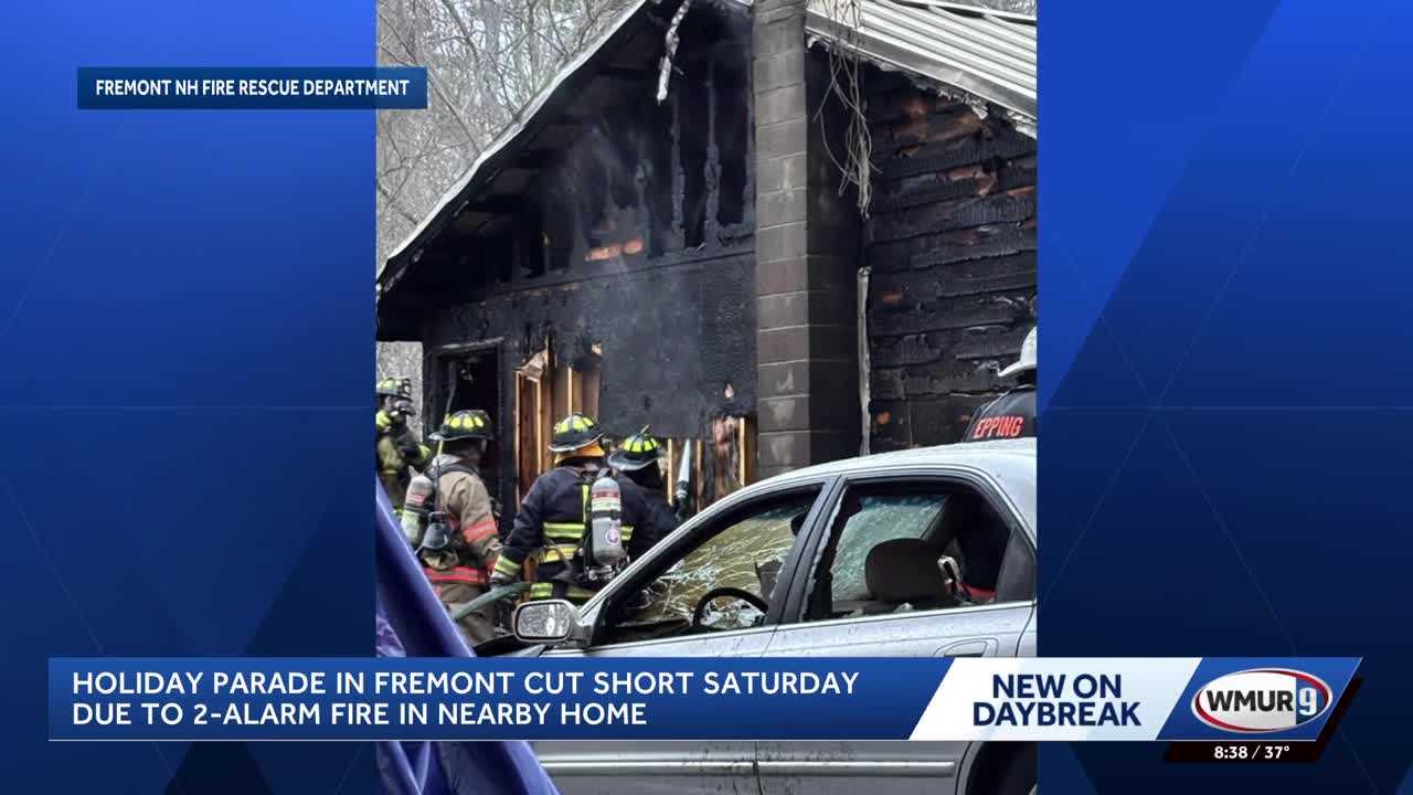 Holiday parade in Fremont cut short due to second-alarm fire in nearby ...