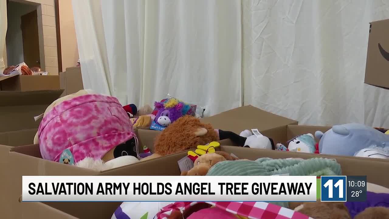 Salvation Army holds annual Angel Tree giveaway in Colorado Springs