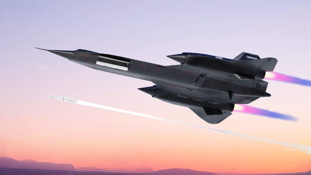 The Mach 3 fighter built from a spy plane