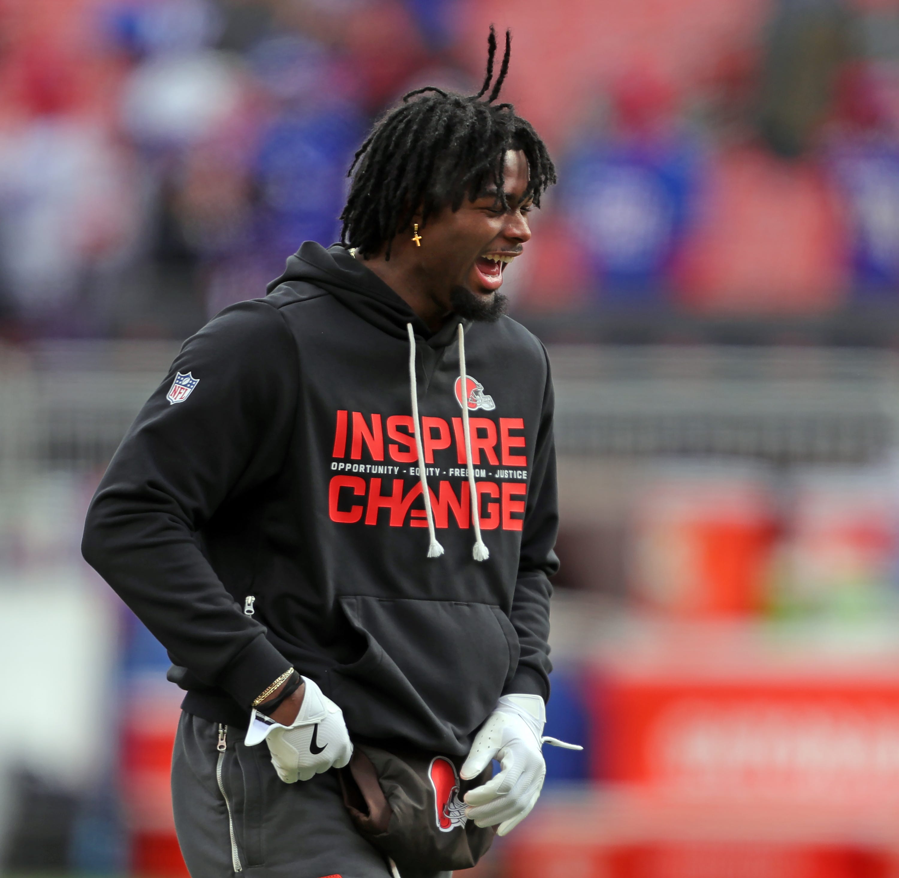 Browns' Harold Fannin Jr. questionable vs. Steelers with groin injury