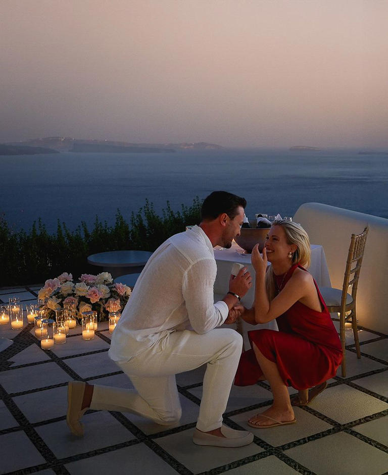 Lady Eliza Spencer shares first look at secret engagement party