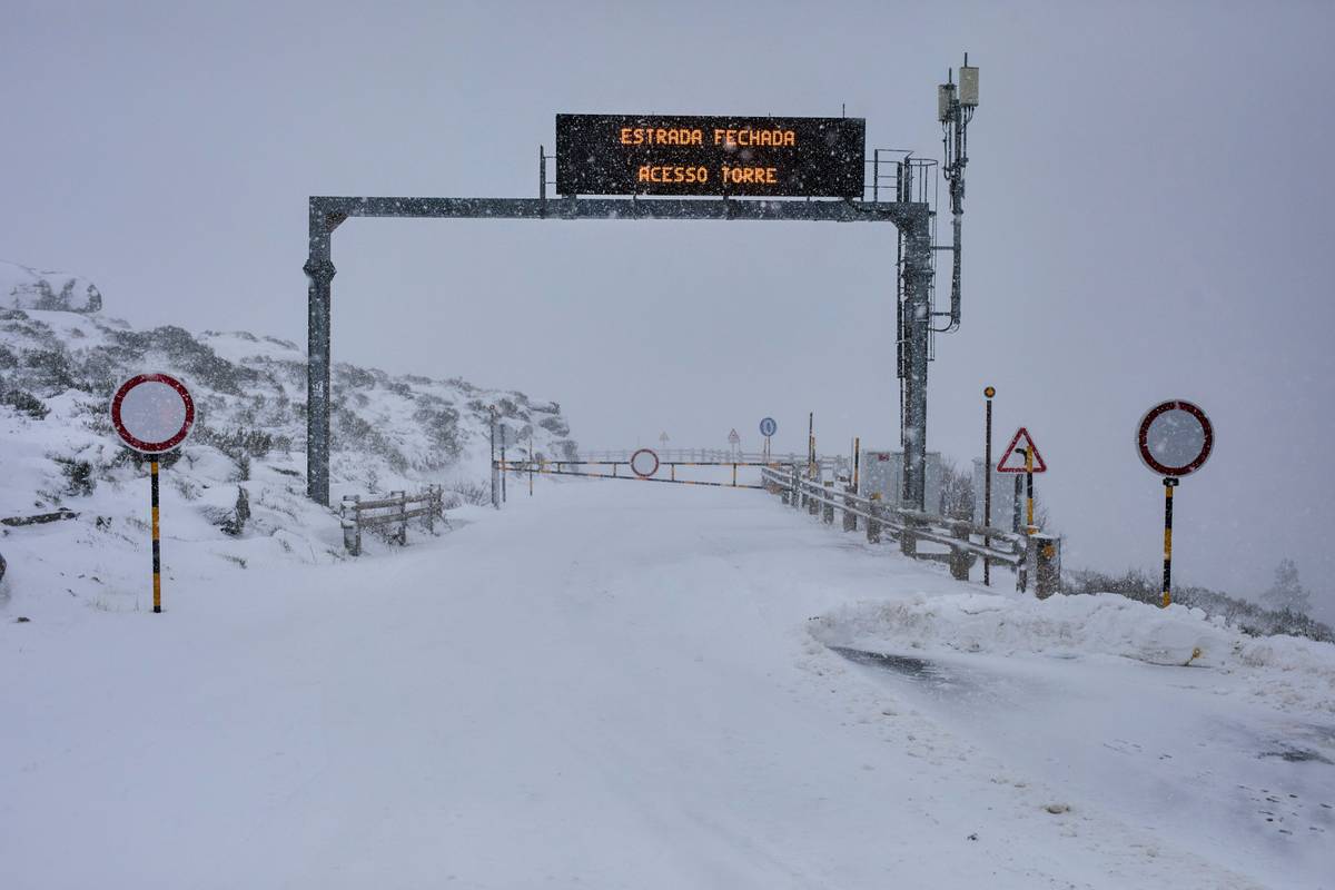 Aviso amarelo: pode haver neve acima dos mil metros em Bragança, Viseu ...