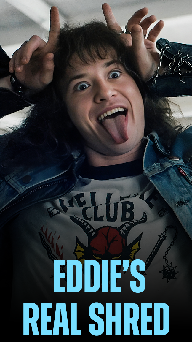 Eddie Munson actually played the guitar in Stranger Things