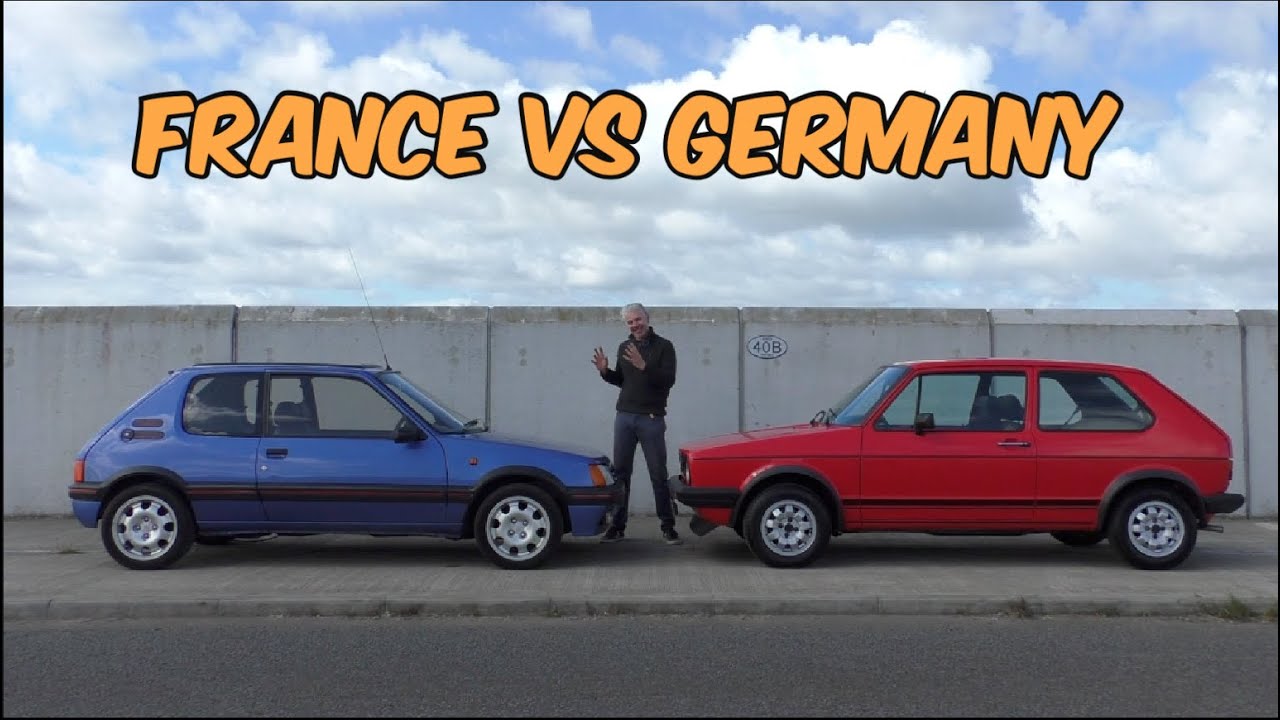 The GTI showdown: 205 GTI vs Golf Mk1!
