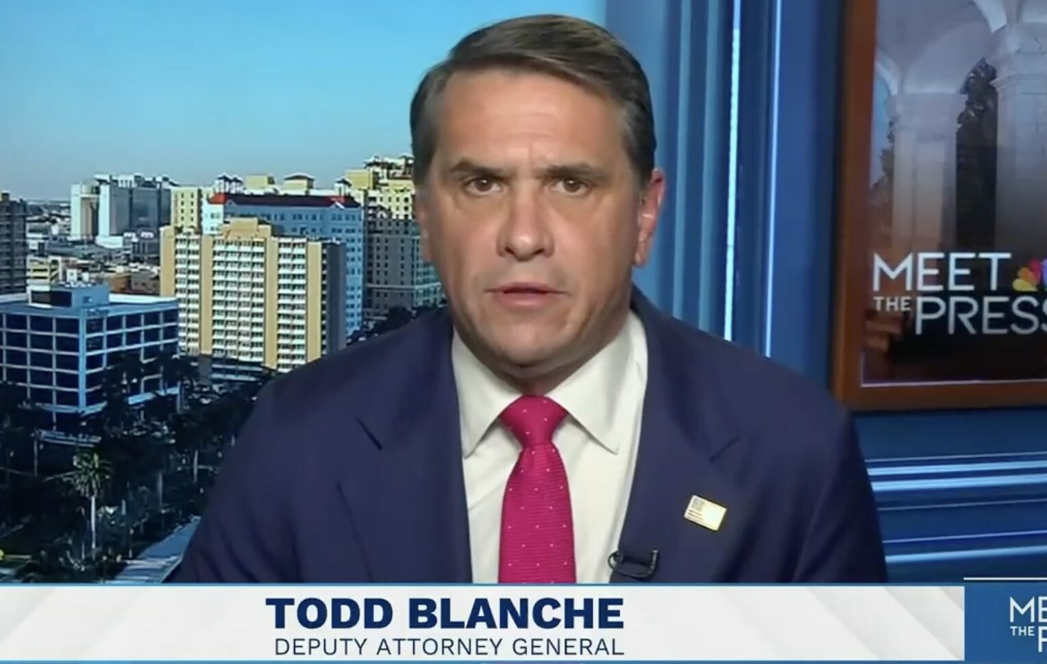 Top DOJ official directly contradicts Trump claim that president fired ...