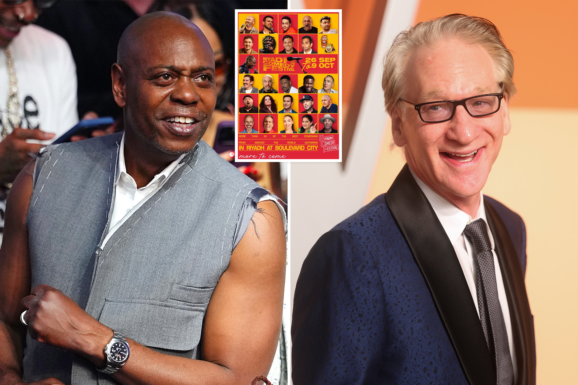 Dave Chappelle hits out at Bill Maher, Israel in new Netflix special