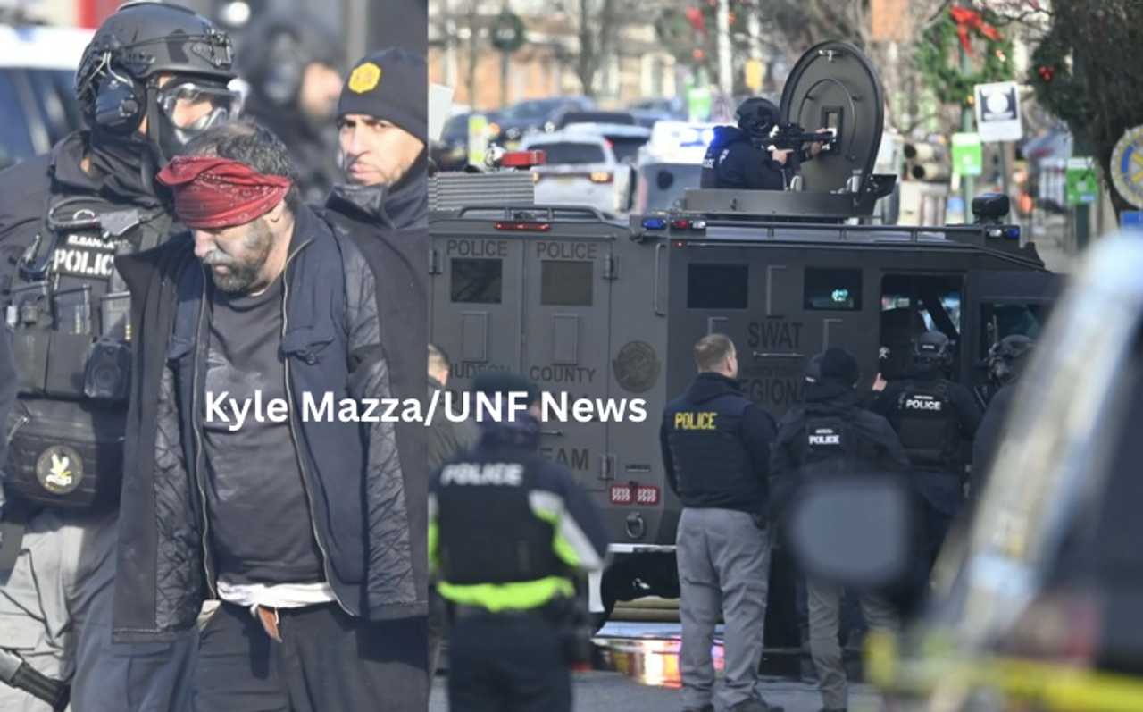 SWAT team arrests fatal shooting suspect after overnight standoff, fire ...