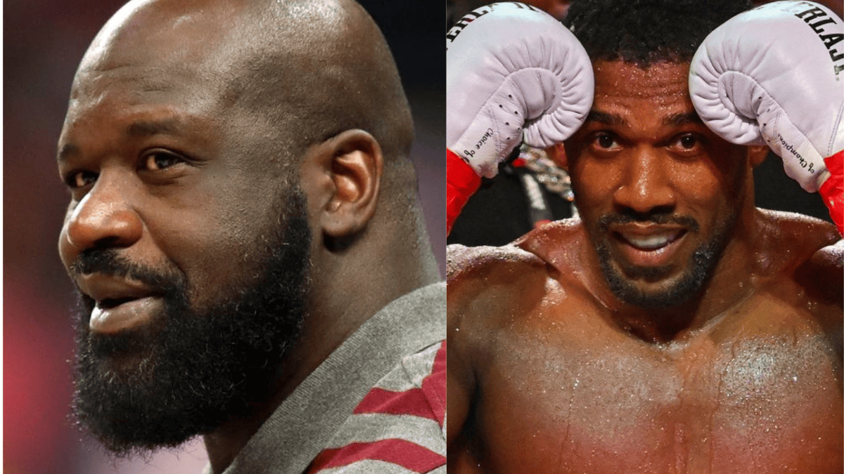 NBA: What did Shaq mean? The mysterious message to Anthony Joshua after ...